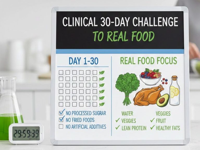 Ultra-Processed Foods (UPF) Detox: A Clinical 30-Day Guide to Real Food